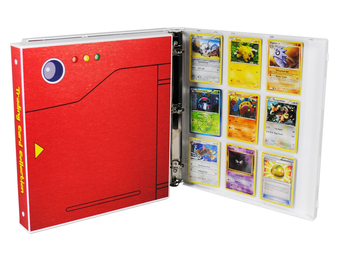 Pokemon Pokedex Themed Trading Card Album for Pokemon Cards - Etsy