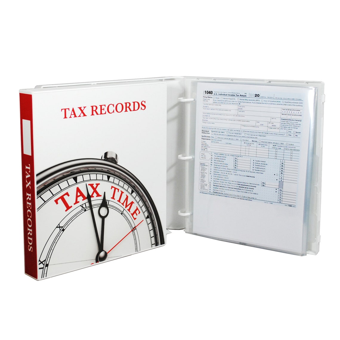 Tax Receipt Organizer Binder Kit - Etsy