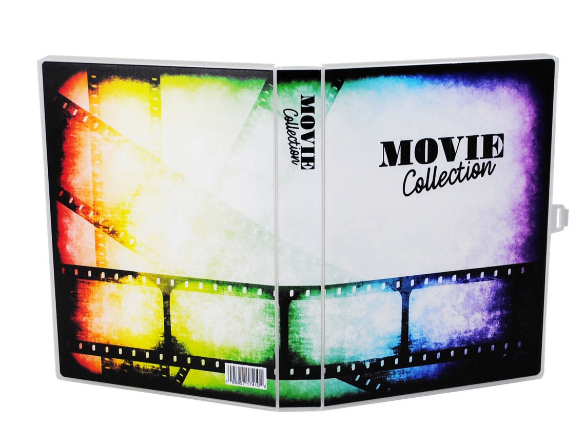 Movie Collection Storage Case A5 Holds 10 Blu-ray/dvd Discs - Etsy
