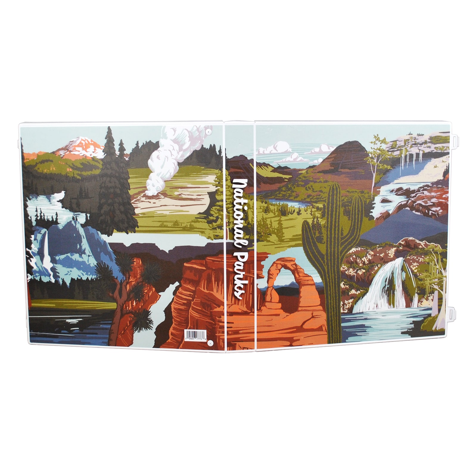 National Parks Brochure and Map Album, Includes 20 Pages, Holds 40 ...