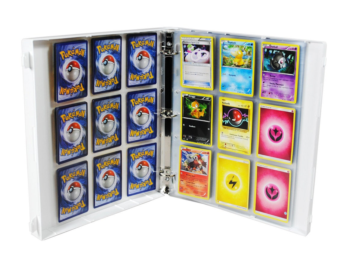 Pokemon Pokedex Themed Trading Card Album for Pokemon Cards - Etsy