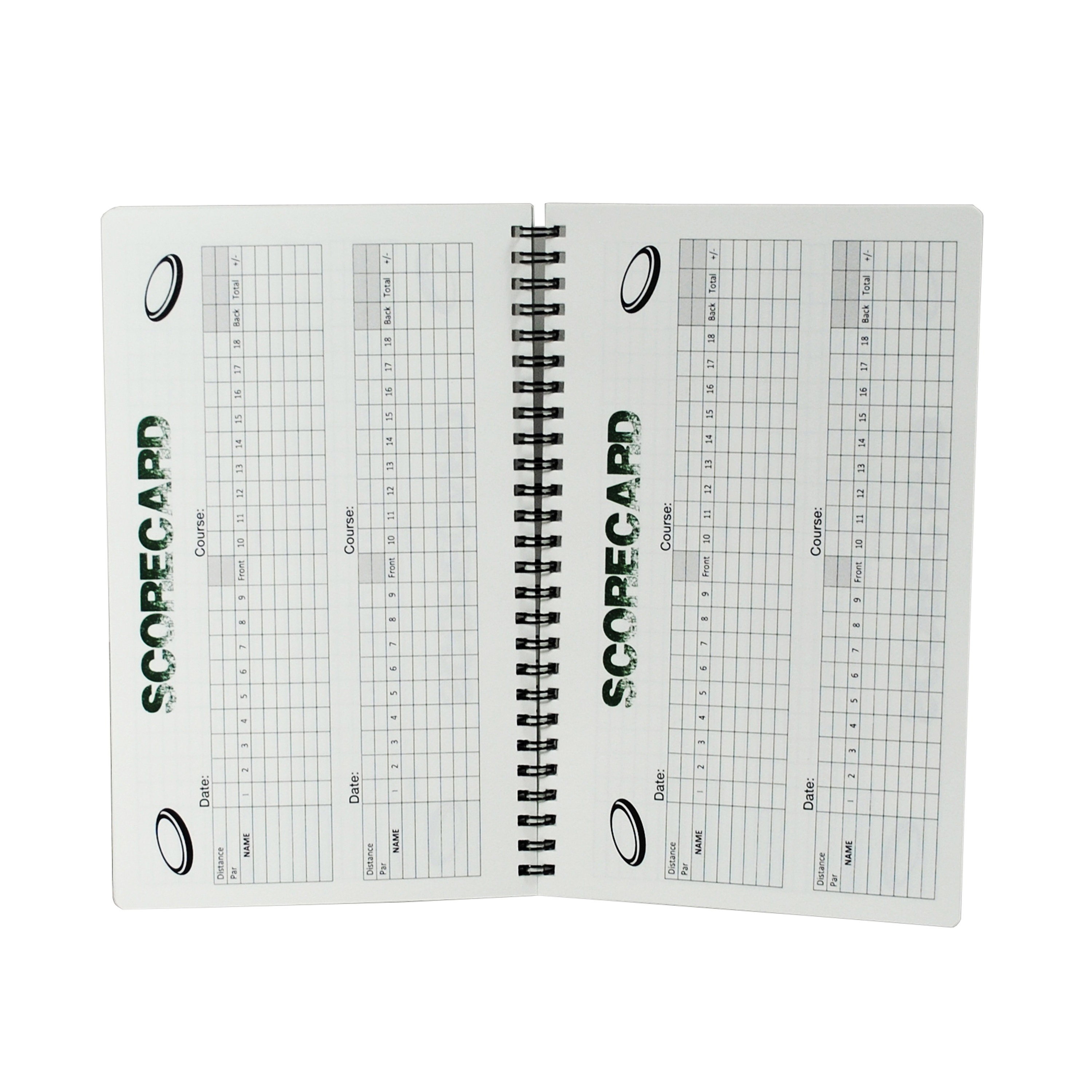 Disc Golf Score Keeper, 110 Rounds for 6 Players, Wire Bound - Etsy