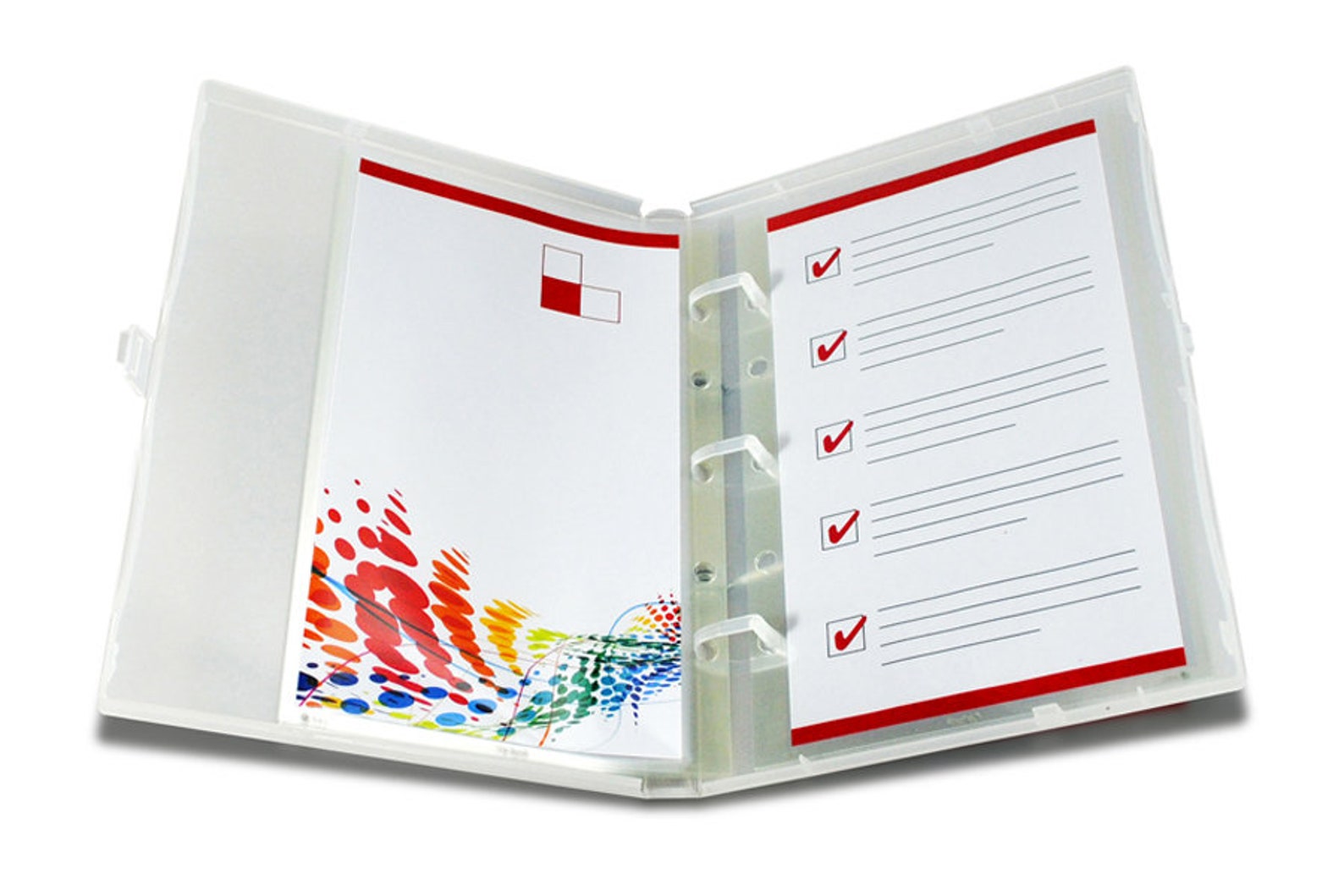 Mini Page Protectors Holds 5 X 8.5 Inserts Fits | Etsy