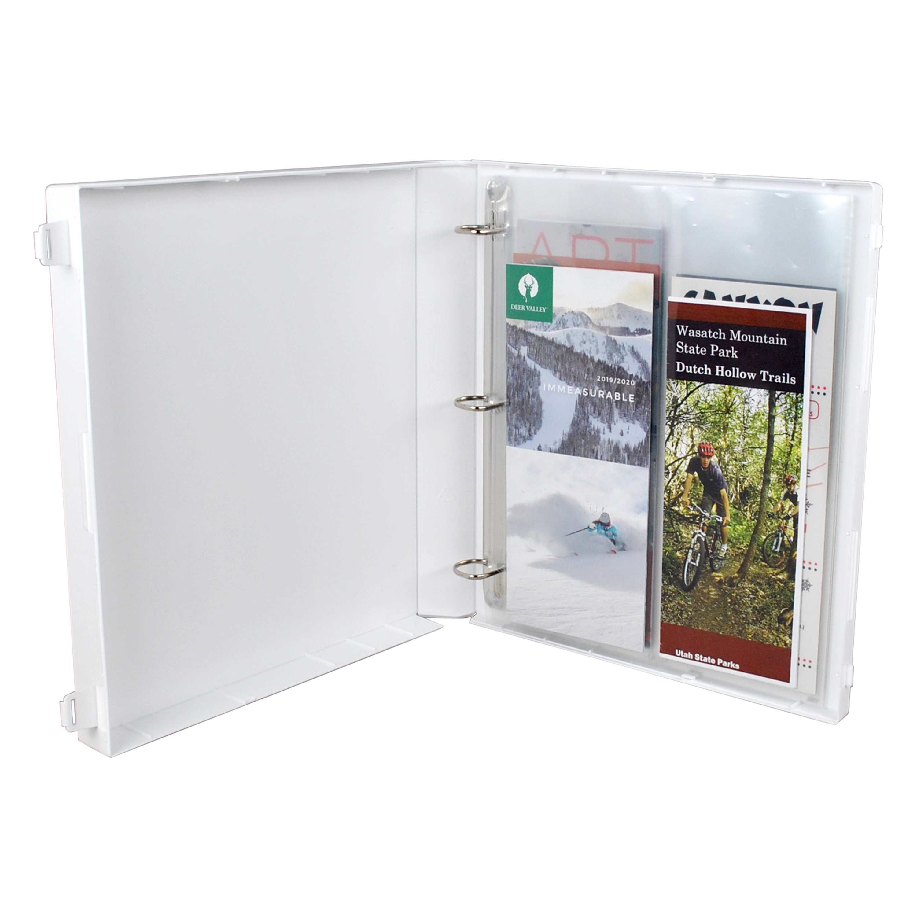 National Parks Brochure and Map Album, Includes 20 Pages, Holds 40 ...