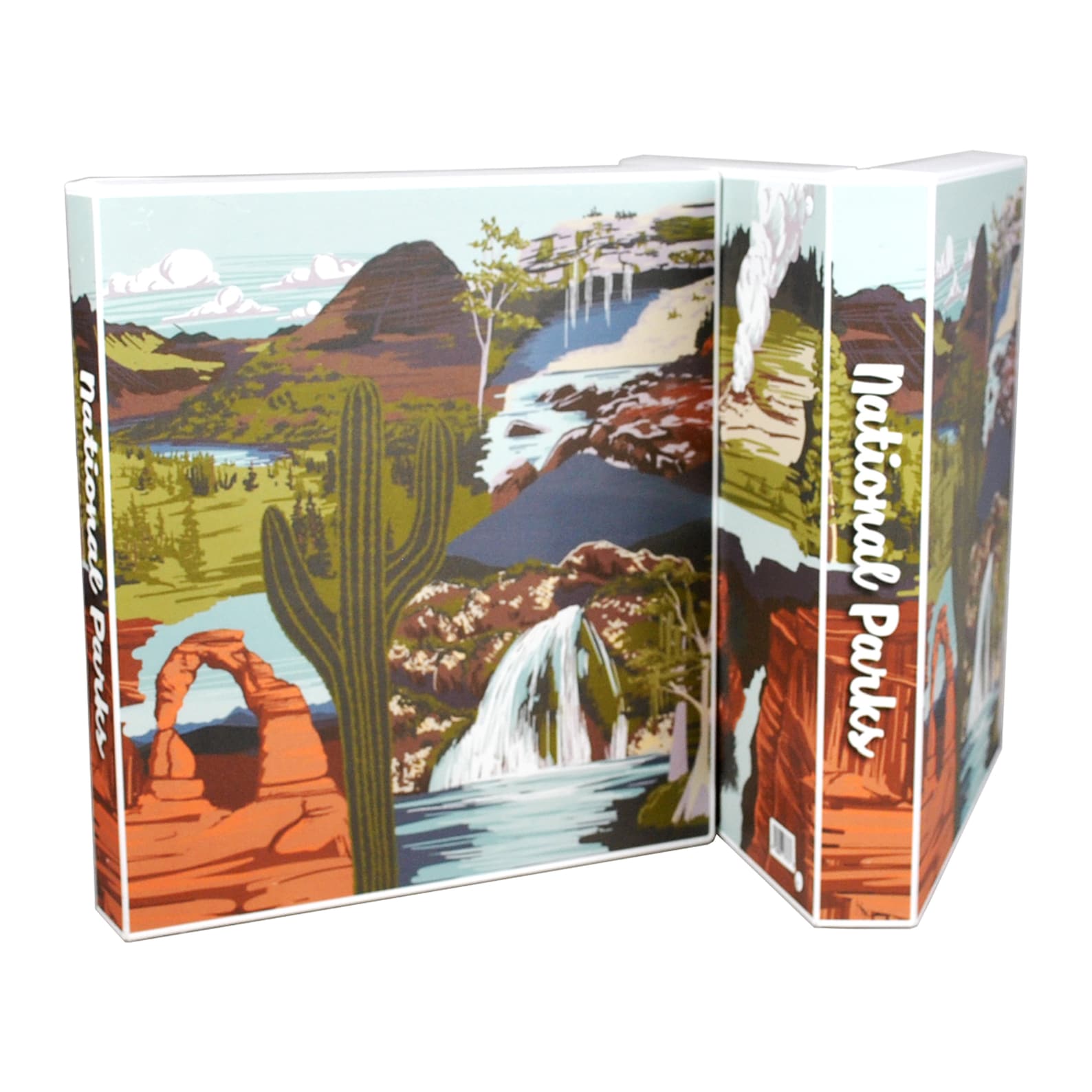 National Park Brochure Binder & Map Storage Album | RV Travel Scrapbook ...