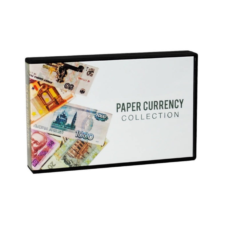 Paper Money Currency Collection Wallet/album 25 Pages - Etsy