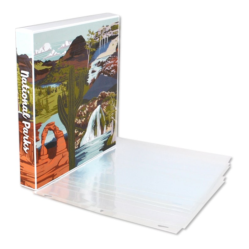 National Parks Brochure and Map Album Includes 25 Pages - Etsy