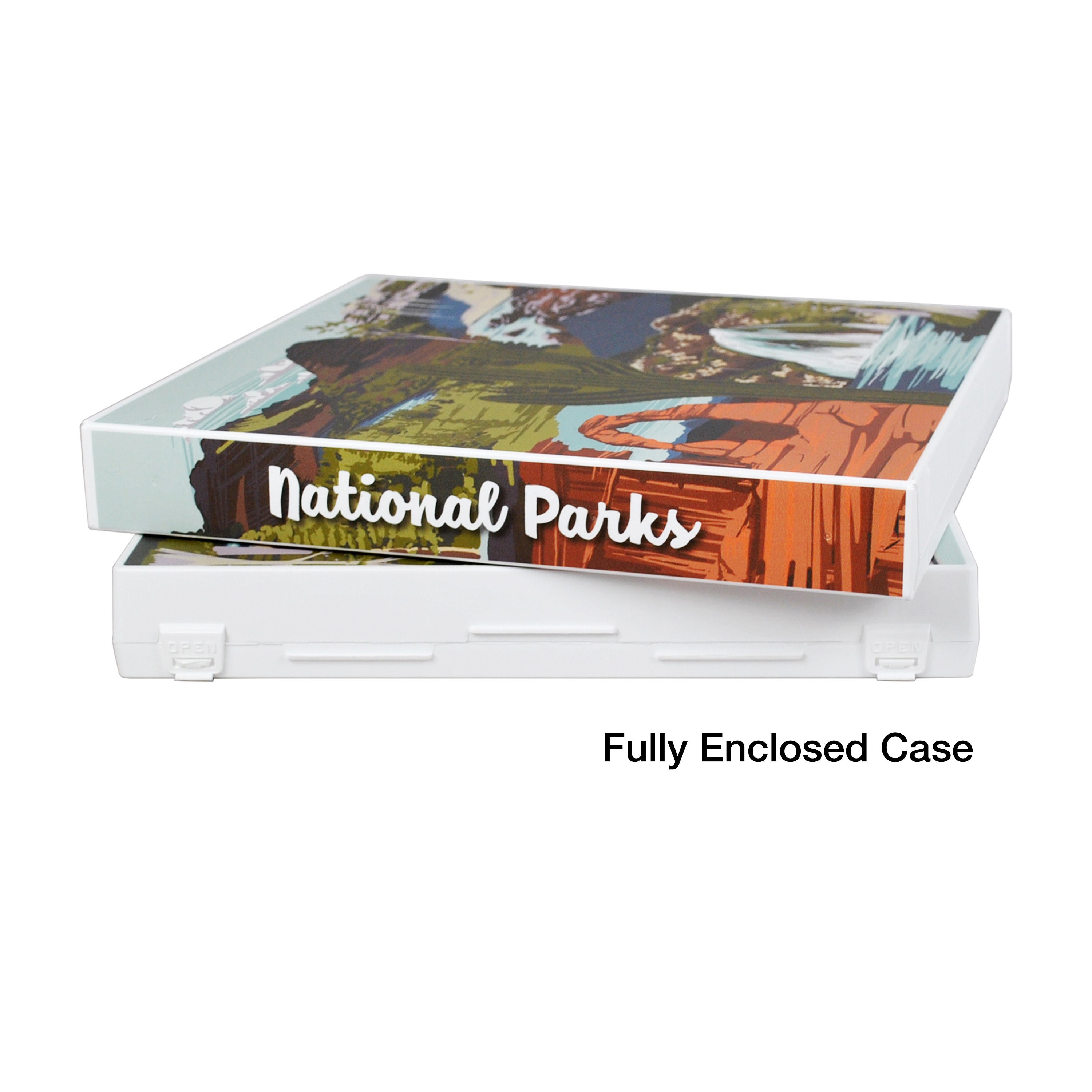 National Parks Brochure and Map Album, Includes 20 Pages, Holds 40 ...