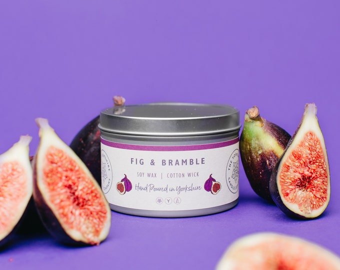 No15 Fig Tree Candle Handmade Soy Candles Christmas Gift Scented ...