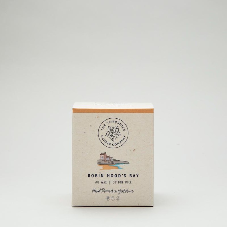 Robin Hood's Bay | Scented Candle | Hand Poured in Yorkshire | Soy Wax ...
