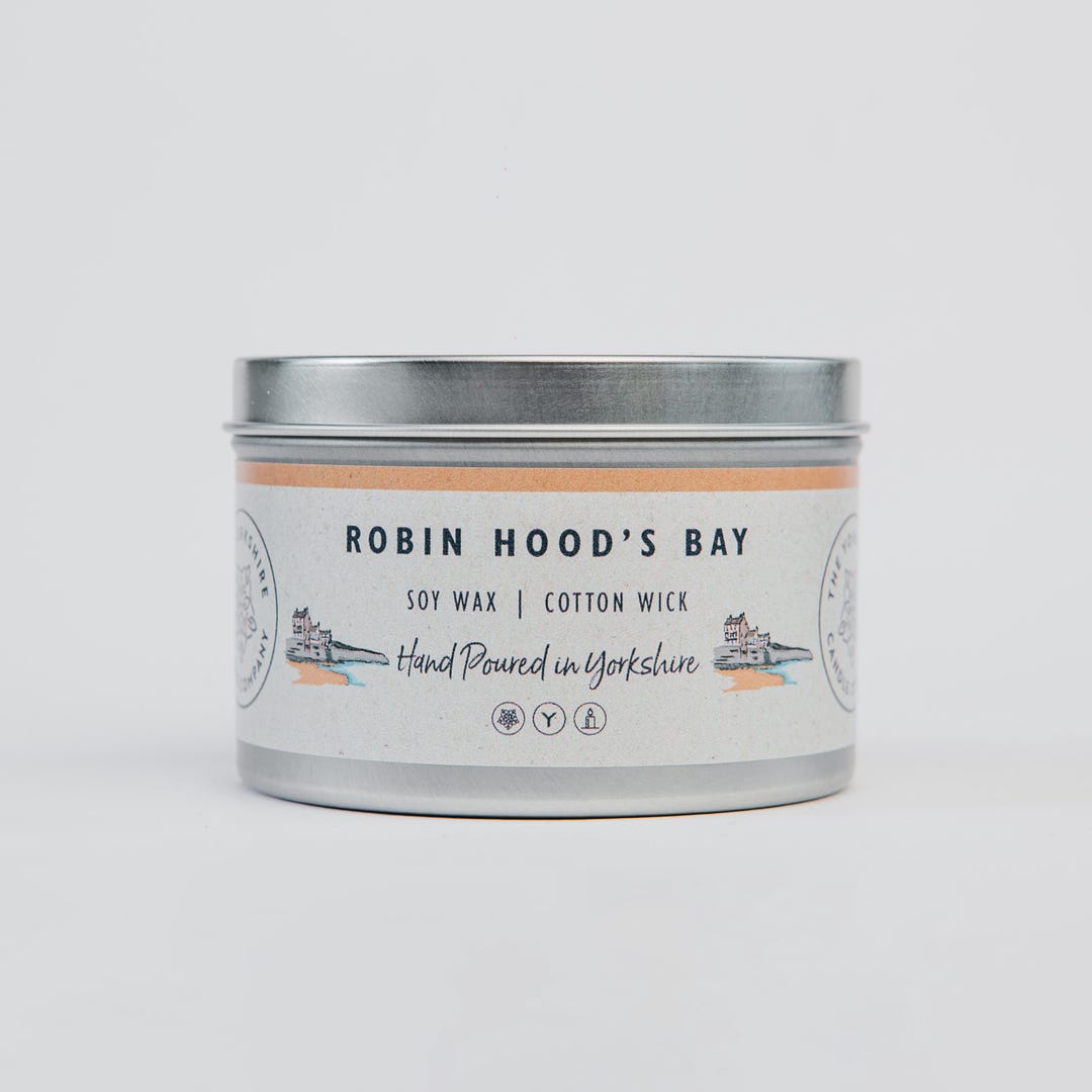 Robin Hood's Bay | Scented Candle | Hand Poured in Yorkshire | Soy Wax ...
