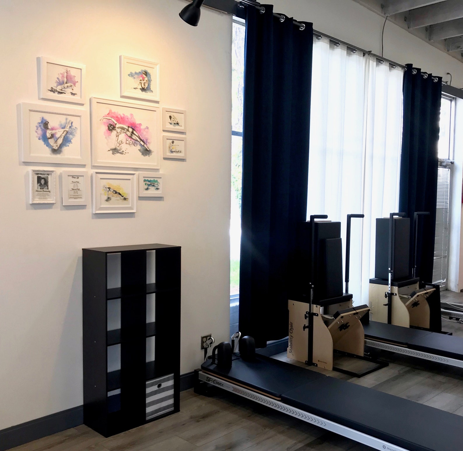 Pilates Art Print Set Pilates Painting Pilates Drawing Pilates Decor ...