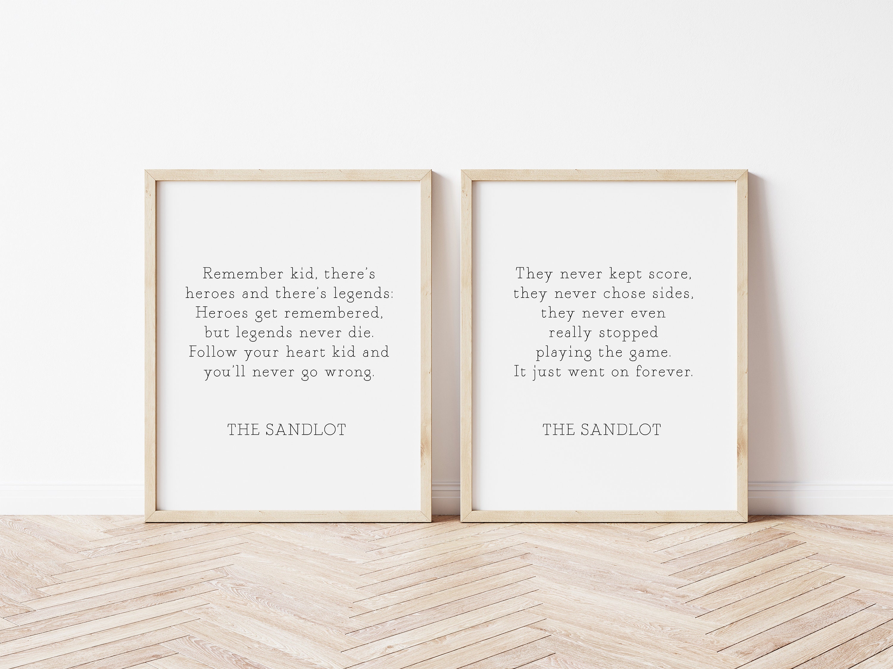 Sandlot Quote Print, Boys Room Decor, Baseball Bedroom, Baseball Sign ...
