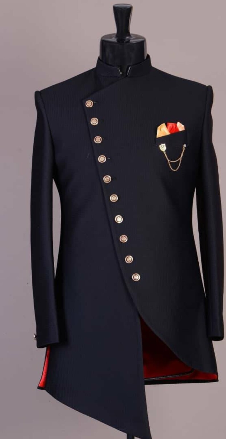 Tunic Suit Tuxedo Jacket Wedding Suit African men | Etsy