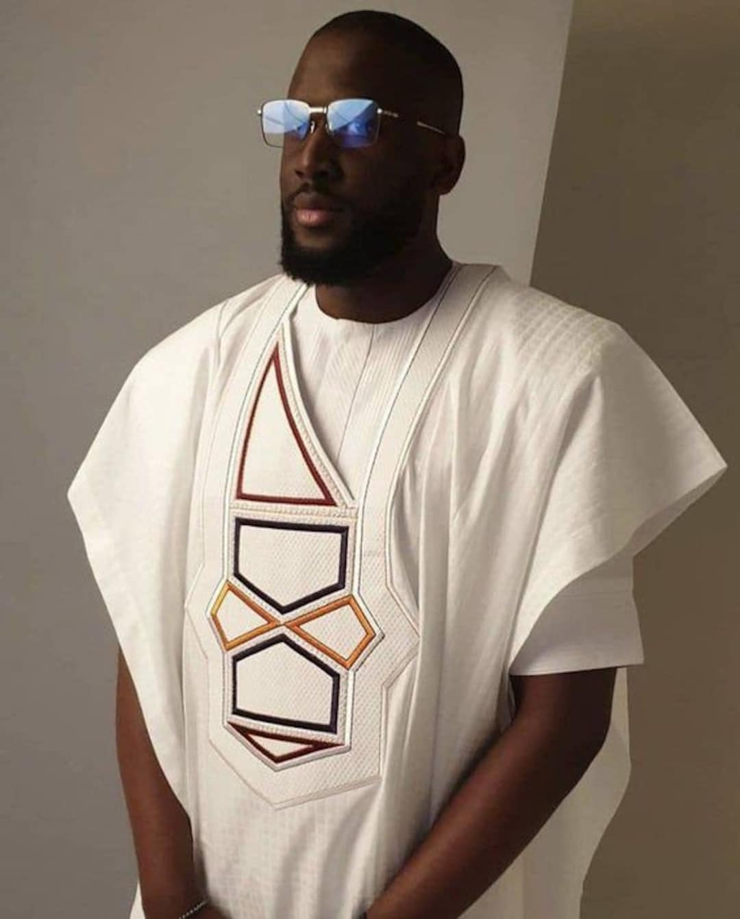 African Men Agbada African Attire African Groom Agbada Traditional ...
