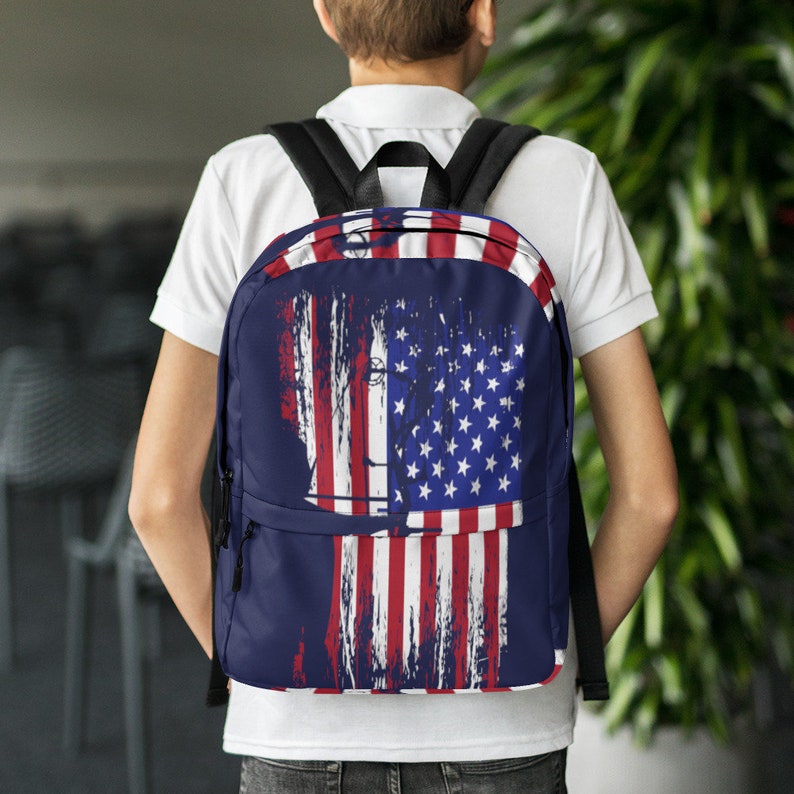 Patriotic American Flag Archery Compound Bow Backpack - Etsy