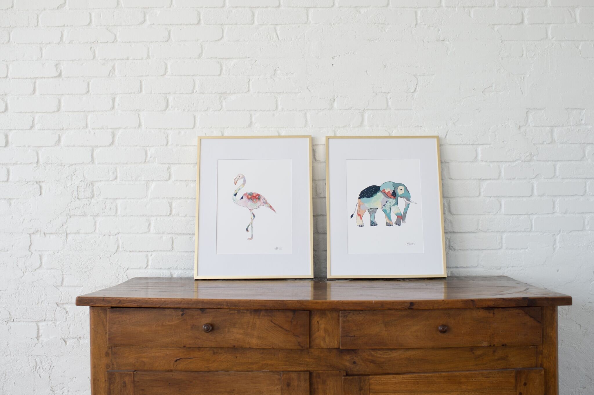 Fancy Fun Flamingo Print - Etsy
