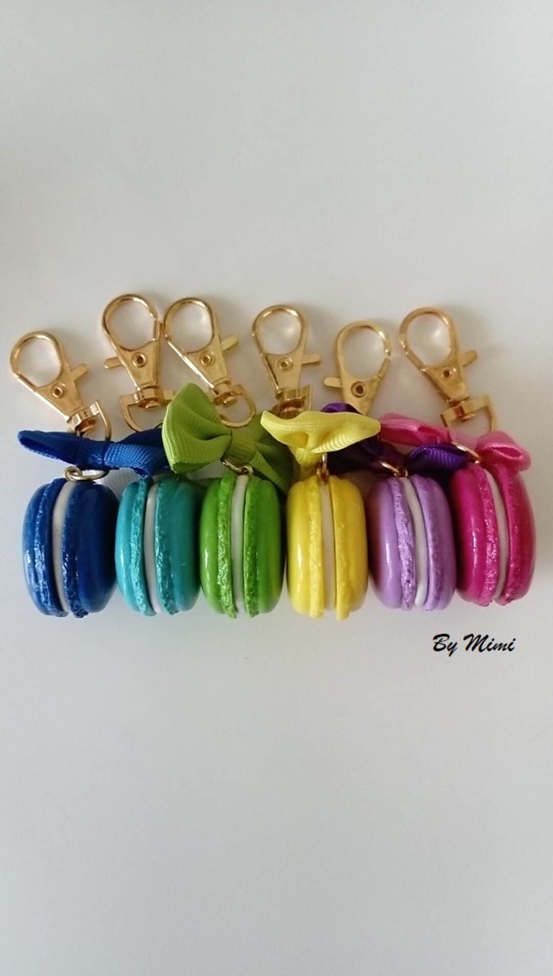 Macaron Key Ring - Etsy