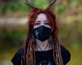 Viking Face Mask | Etsy