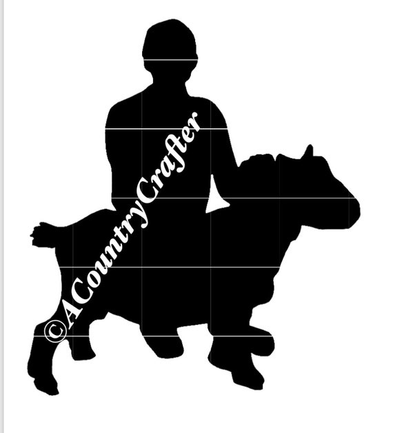 Pygmy Goat With Showman Digitial File SVG Digital Download | Etsy