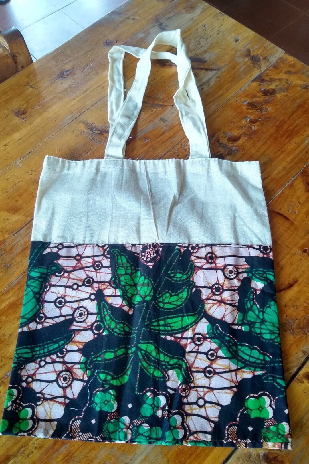 African Kitenge Tote Bag - Etsy