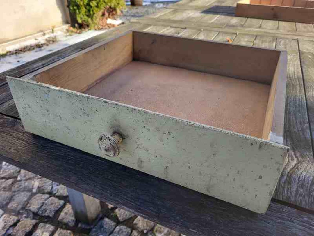 Old Drawer, Drawer Box, Wooden Drawer Kitchen Cabinet / Kitchen Table ...