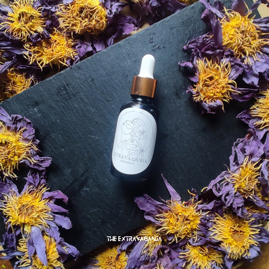 Sacred Blue Lotus and Damascene Rose Tincture - Etsy