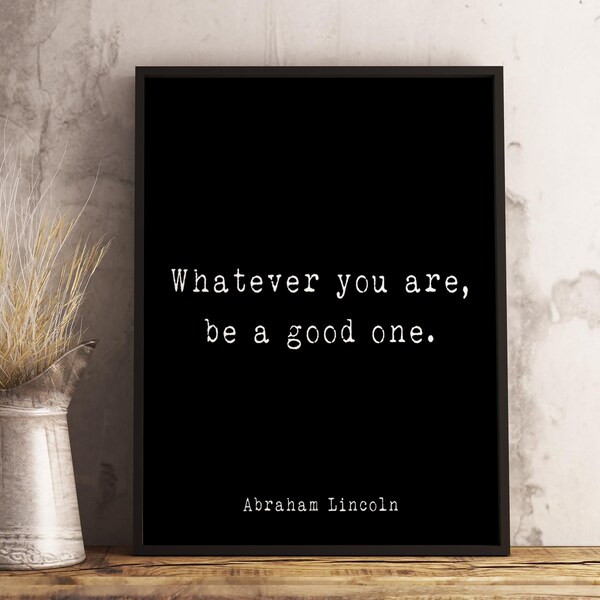 Lincoln Quote - Etsy