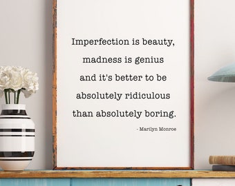 Madness is Genius | Etsy