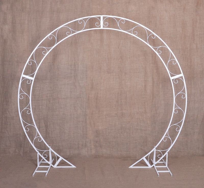 Wedding arch 2 in 1 passable and impassable circle wedding | Etsy