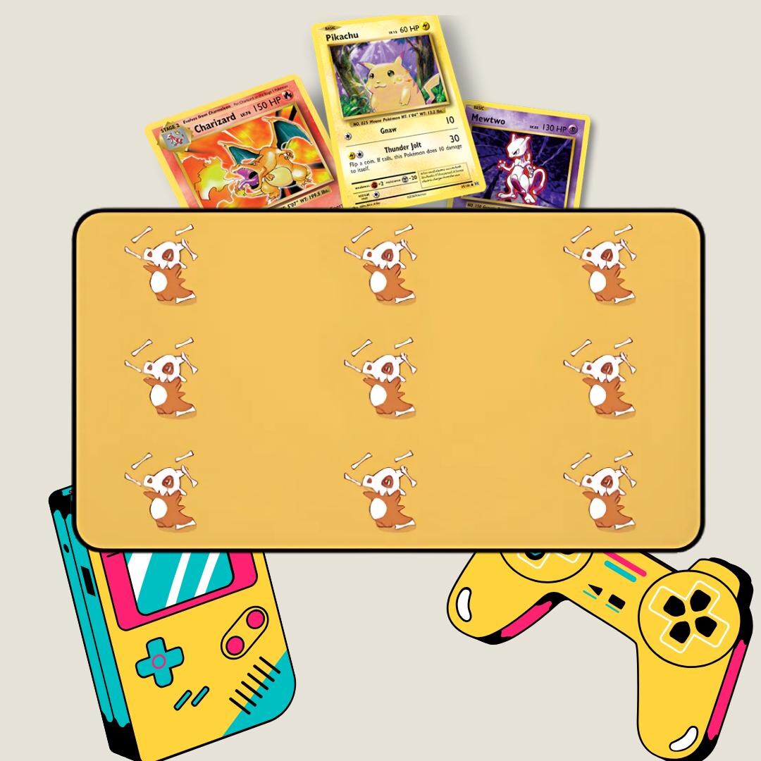 Pokemon Desk Mat Cute Japanese Animation Mouse Pad, Gaming Workspace ...