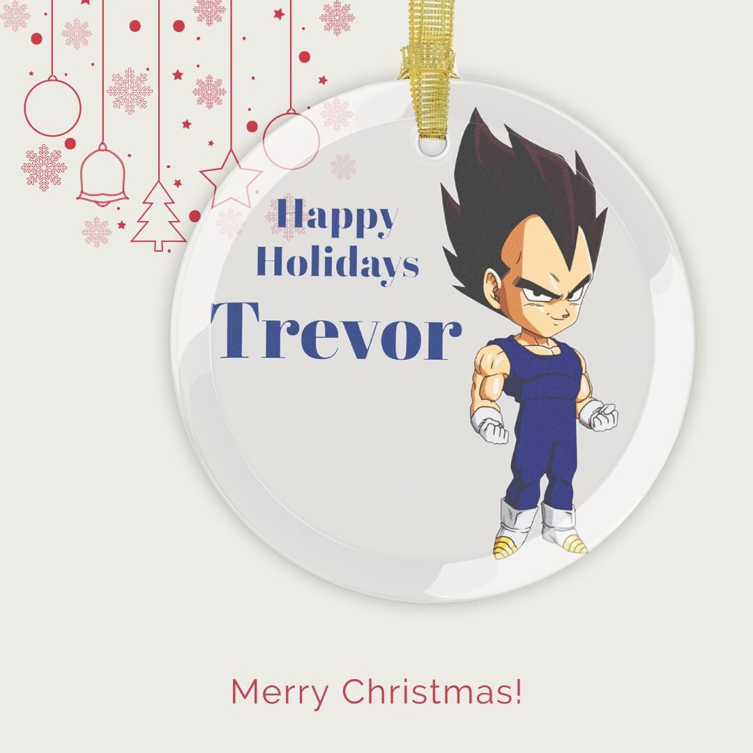 Dragon Ball Ornament DBZ Christmas Decor, Dragon Ball Z Holiday Gift ...