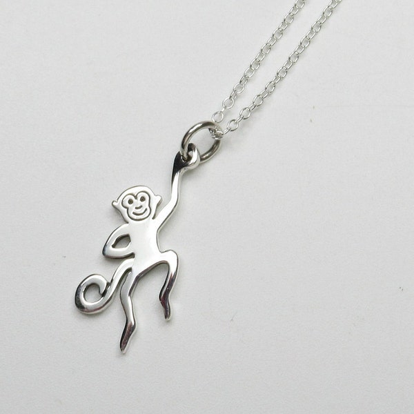 Monkey Pendant - Etsy