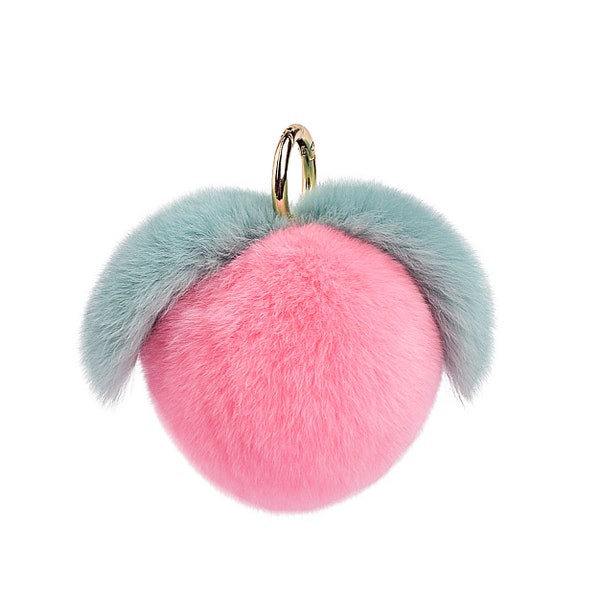 Fur Ball Keychain - Etsy