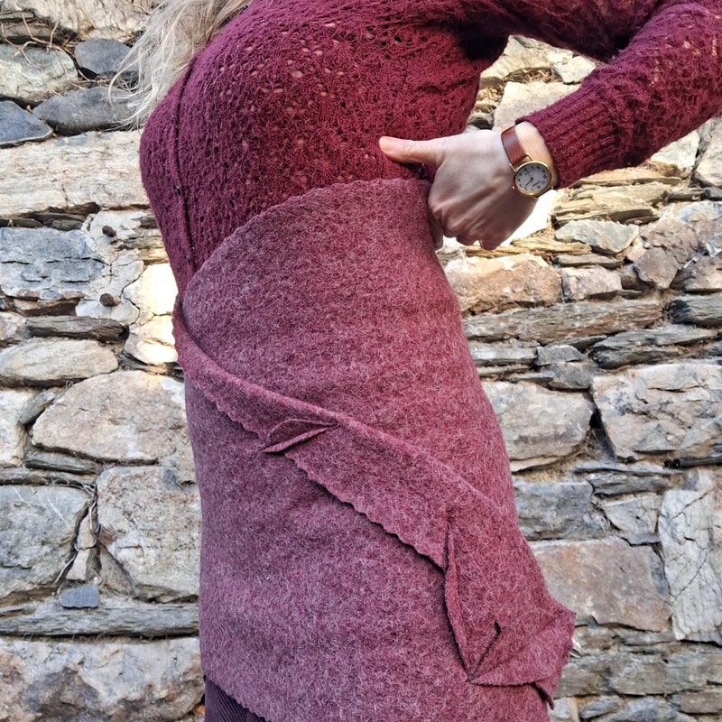 Sheep Wool Skirt - Etsy UK