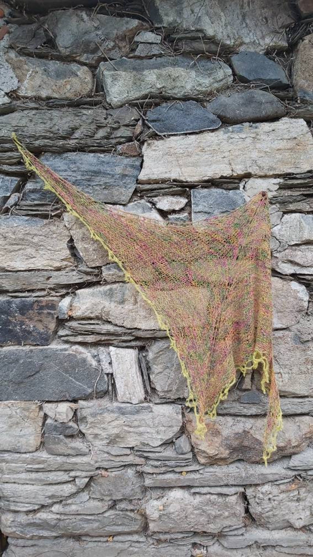 Exclusive Triangle Cloth Made of Mohair and Silk, Airy Light Shoulder ...
