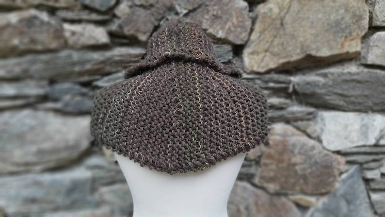 Knitted Cape, Shawl, Shawl, Medieval, Claire, Poncho, Plaid, Cloak ...