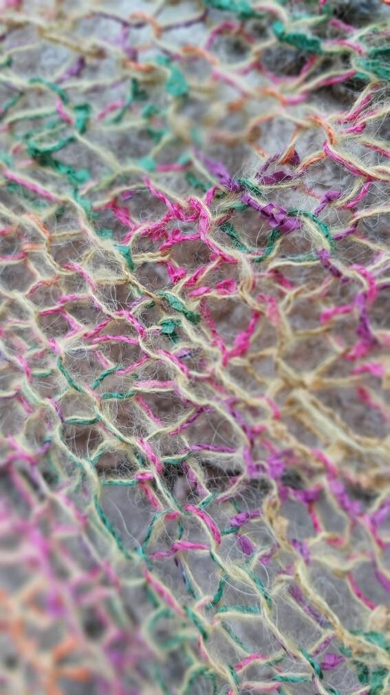 Exclusive Triangle Cloth Made of Mohair and Silk Airy Light - Etsy