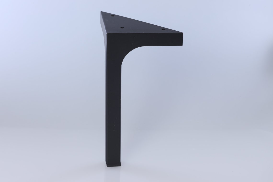 7 Matte Black Leg set of 4 - Etsy