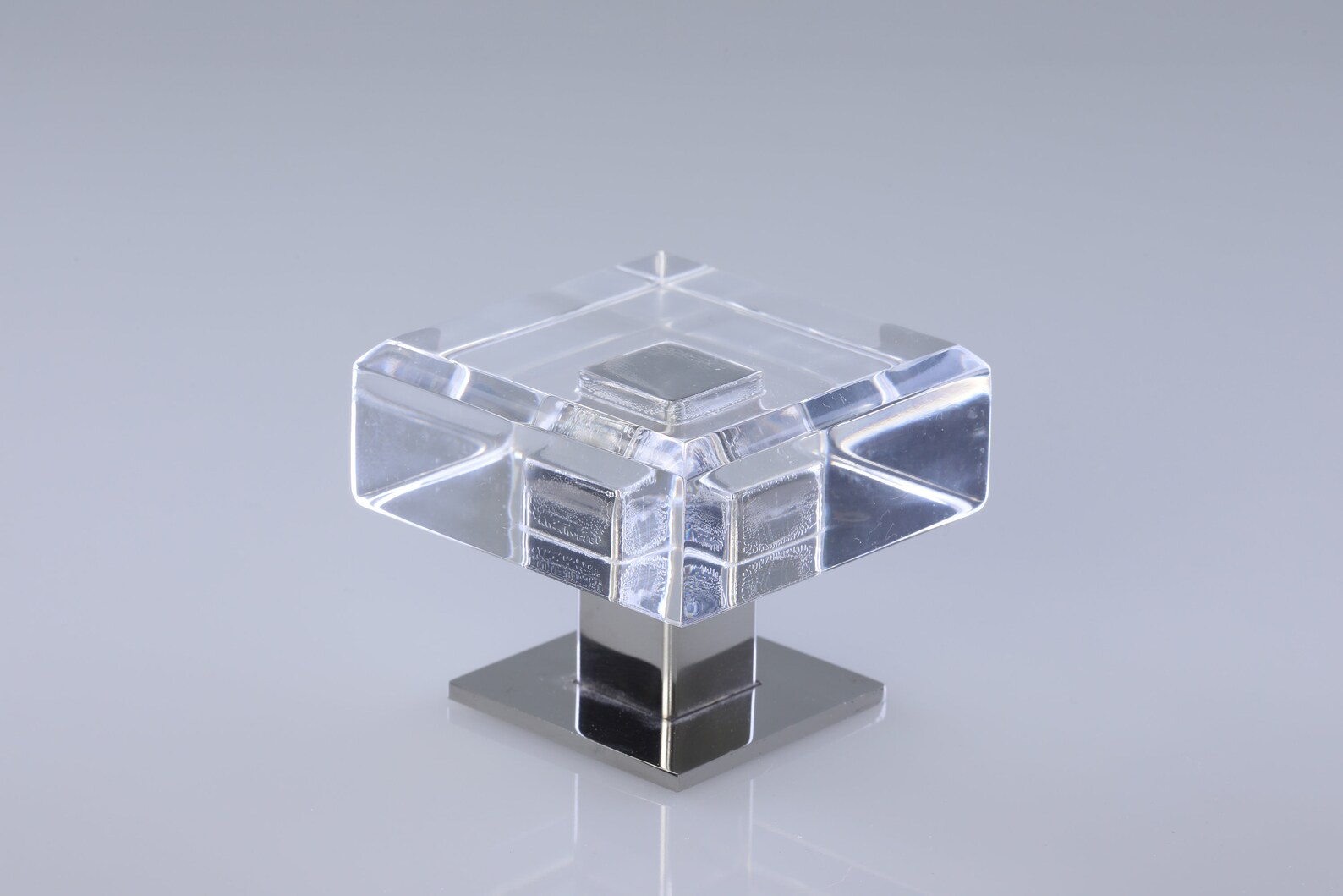 Square Oversized Lucite Knob - Etsy