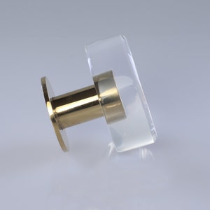 2'5 Round Lucite Knob - Etsy