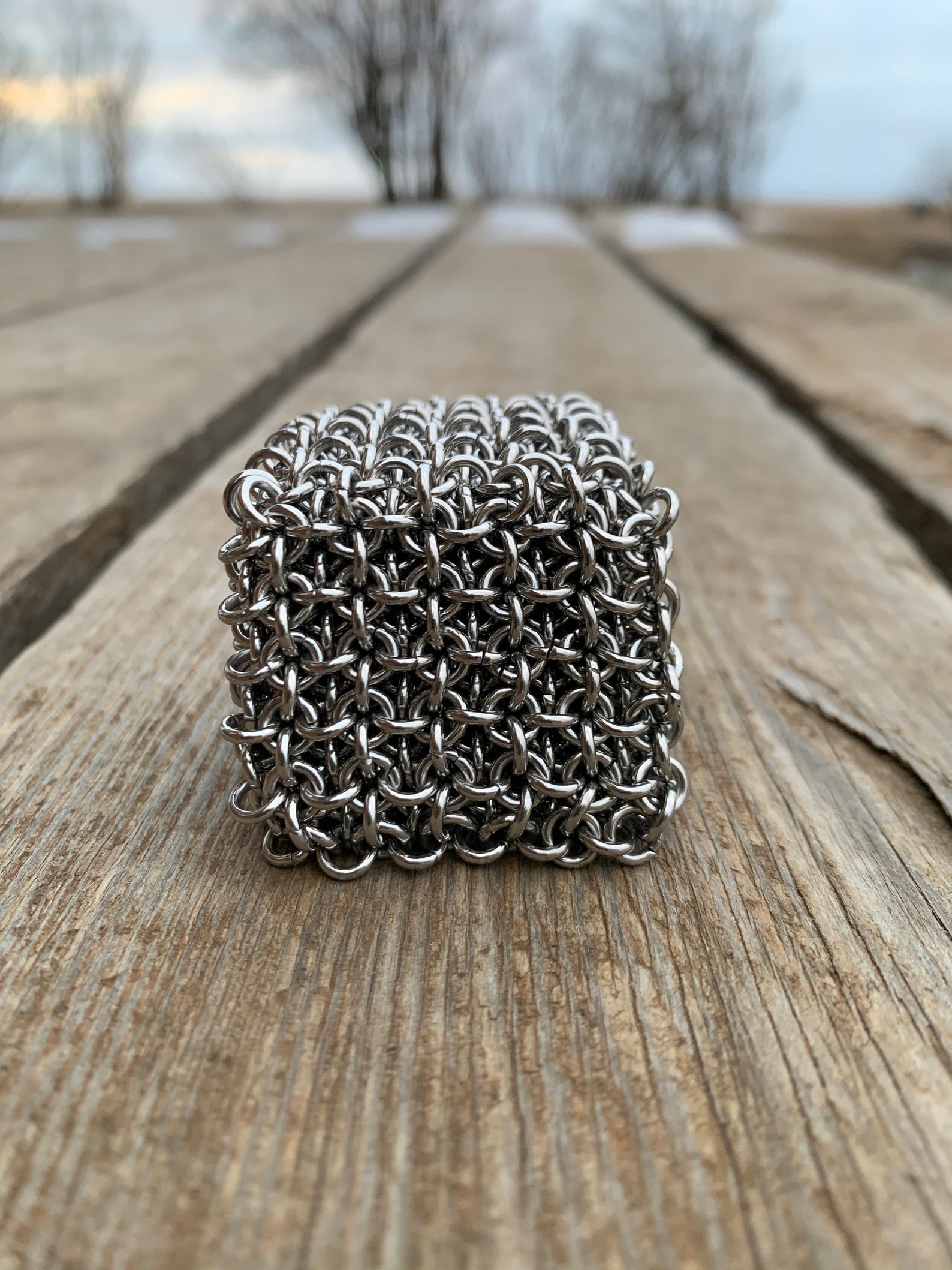 6x6x6 Chainmaille Cube - Etsy