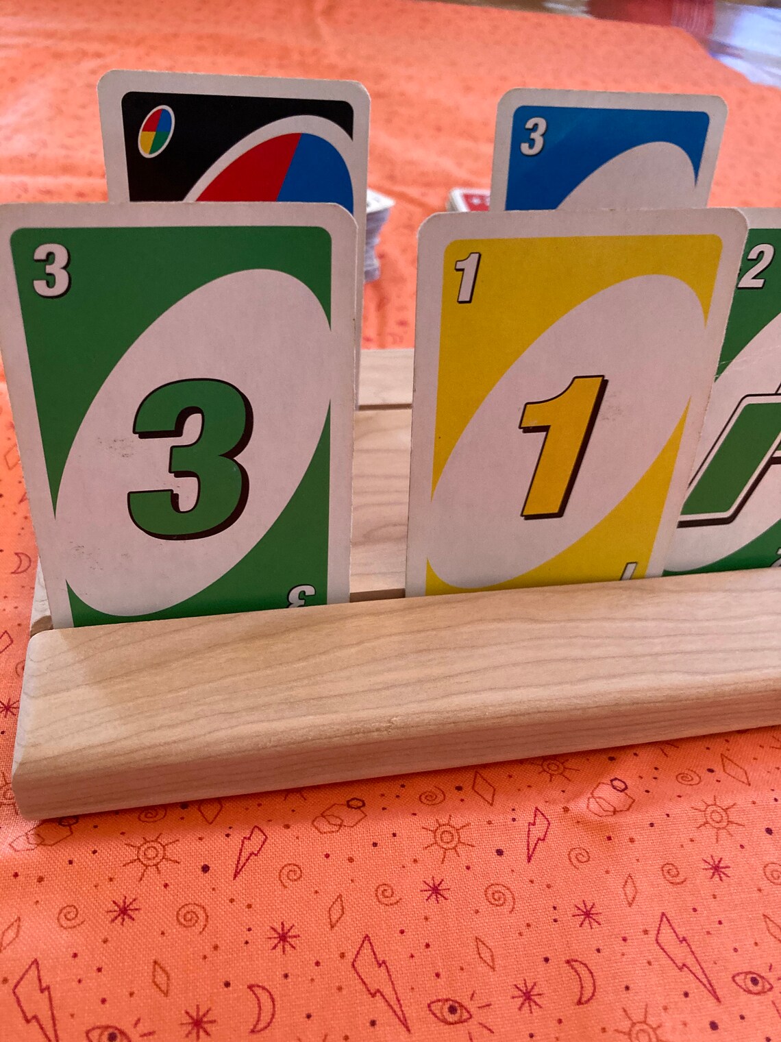 Wooden Card Holders For Children Playing Card Holder | Etsy