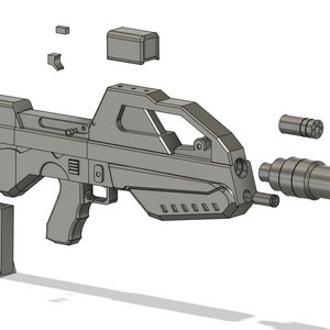 Halo Inspired MA2B ICWS 3d Printed Prop Kit - Etsy