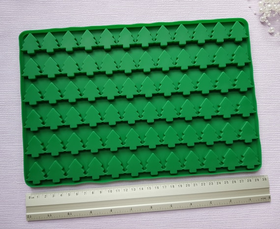 Large Silicone Mold 72 Fir Trees - Etsy