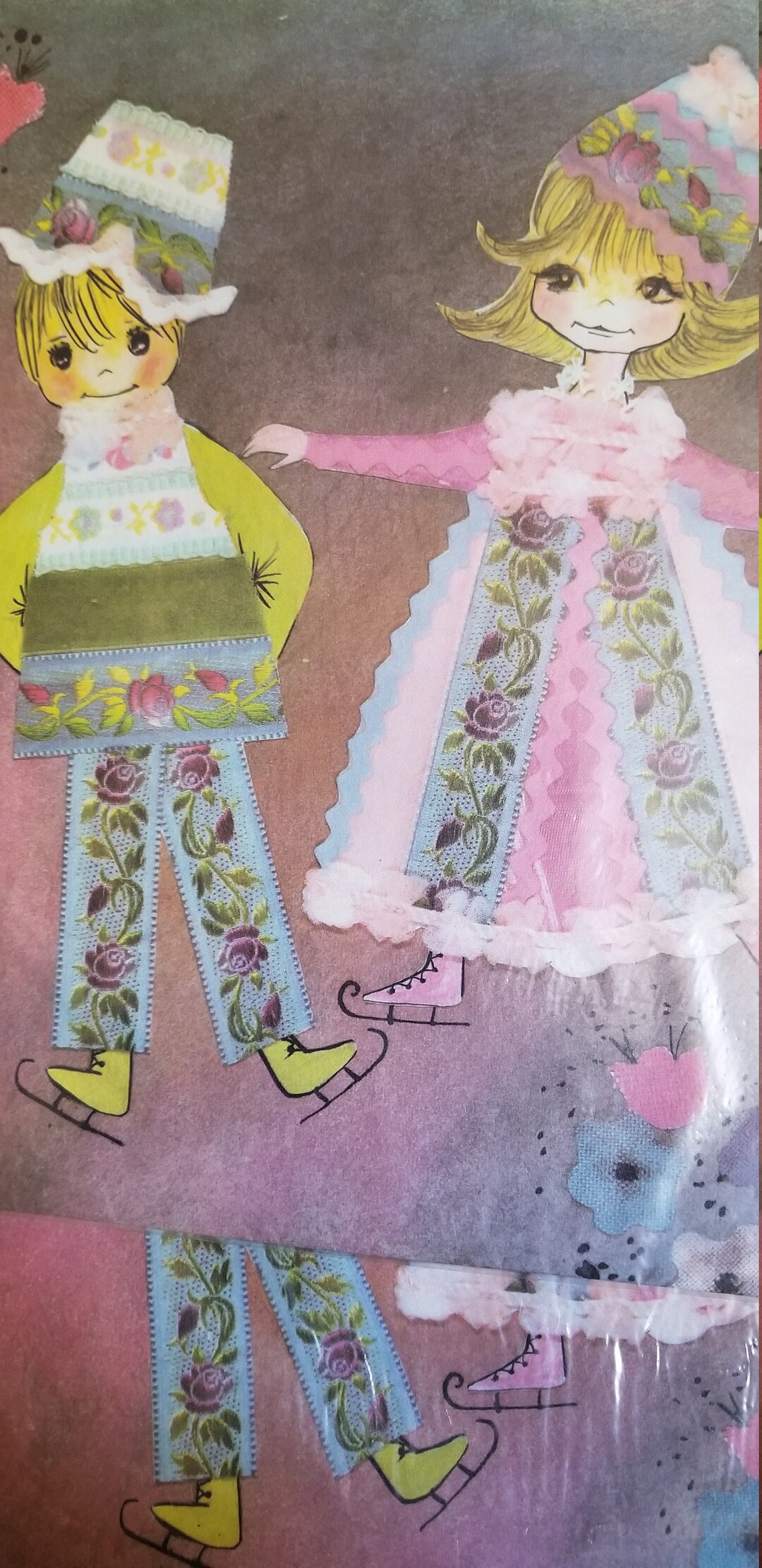 Adorable Vintage Children's Wrapping Paper New in Package - Etsy