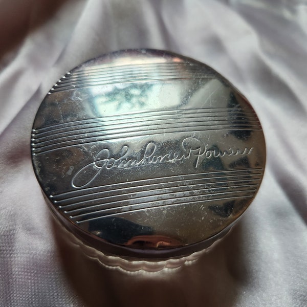 Antique Powder Jar - Etsy