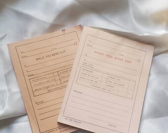 Phone Message Pad | Etsy