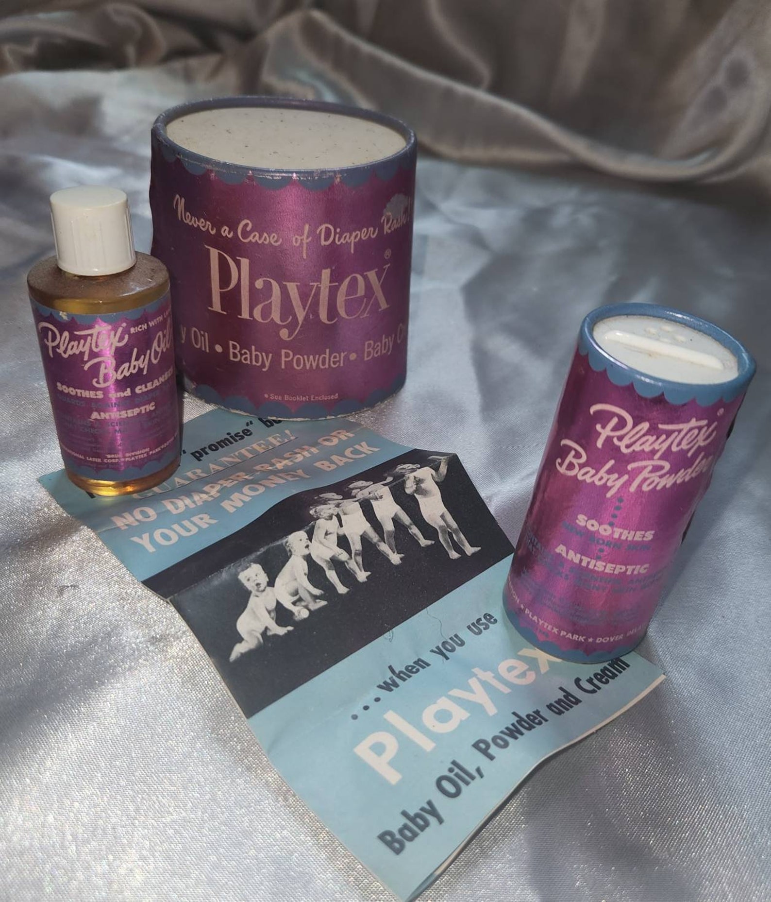 Vintage Playtex Baby Product Gift Box Sample 1952 - Etsy