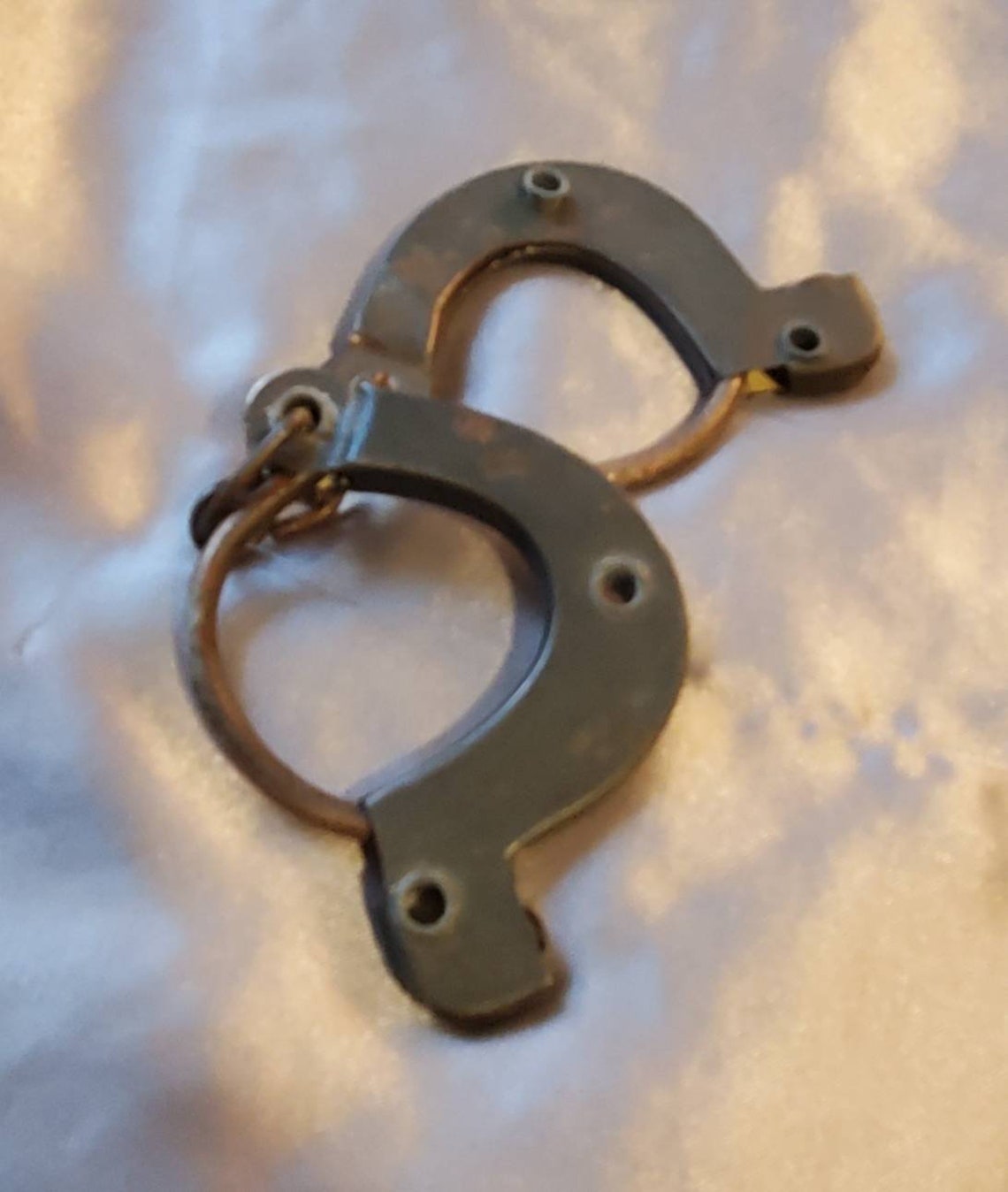 Tiny Children's Antique Toy Handcuffs - Etsy